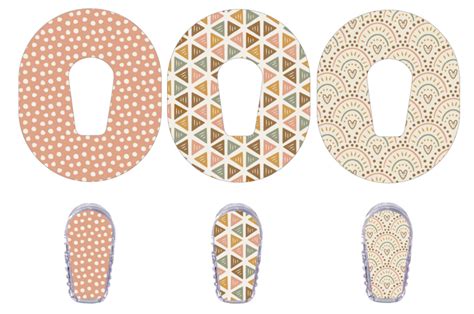 Glucomart Premium Dexcom G6 Patches And Dexcom G6 Stickers Boho Dexcom