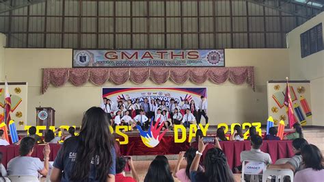 Isang Mapagbuklod At Mapagpalayang Araw Gmathsians Kayo Ba Ay May Kasanayan Sa Pag Arte