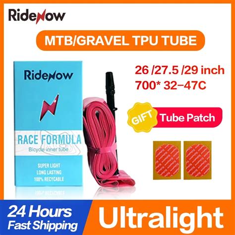 Ridenow Ultralight Bike TPU Tube 26 27 5 29 Inch MTB Bike Inner Tire