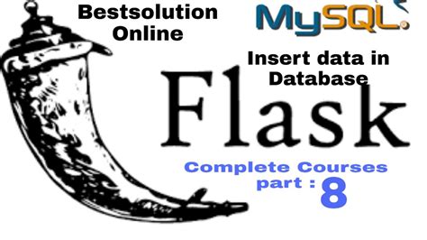 Flask Mysql Insert Data To Databases Flask Mysql Complete Course Part
