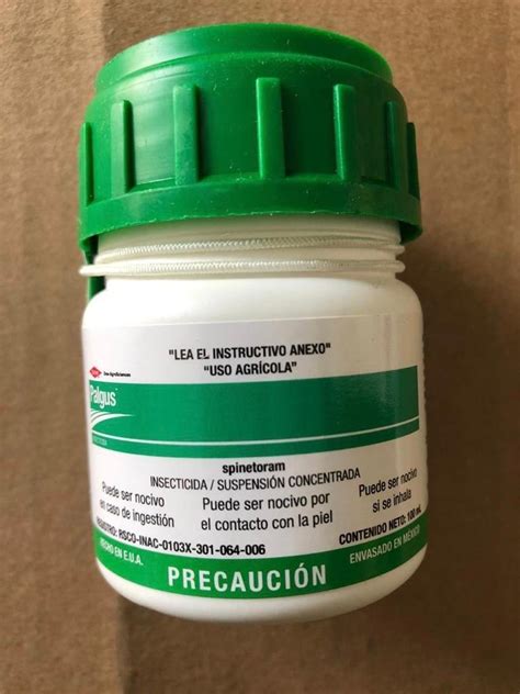 Palgus Insecticida Spinetoram 100 Mililitros Dow Cronos AGRO SAS De CV