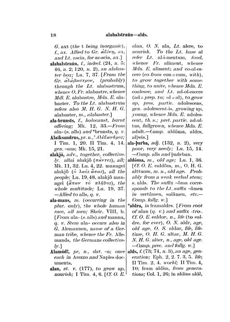 Germanic Lexicon Project: A Comparative Glossary of the Gothic Language
