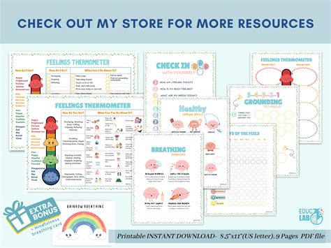 Self Regulation Flashcards Coping Strategies Social Emotional Regulation Calming Corner Tools