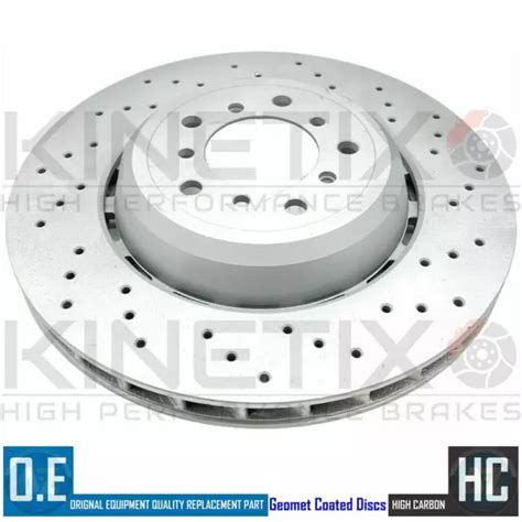 PER BMW M3 E90 DISCHI FRENO FORATI ANTERIORI SINISTRO DESTRO PASTIGLIE