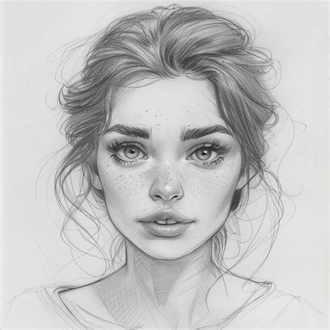 Sketching Illustration Premium Ai Generated Image