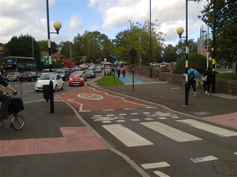 Poorly Designed Parallel Crossing At Selly Oak Push Bikes