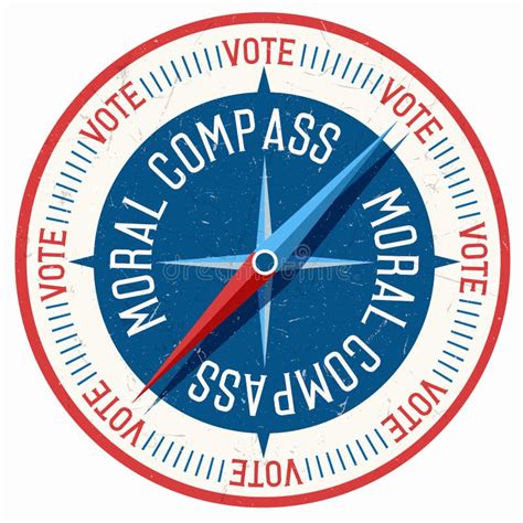 Moral Compass Stock Illustration Illustration Of Directions 20858522