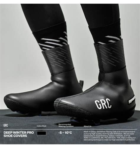 Grc 자전거 클릿슈즈 커버 겨울 로드 신발 커버 티몬