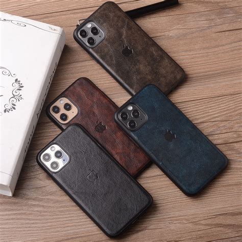 Mua Ốp Lưng Mặt Da Cổ điển Chống Sốc Cho Iphone 6 6s 7 8 Plus X Xr Xs
