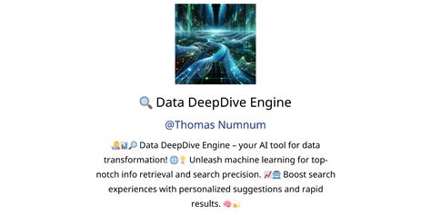 Data DeepDive Engine GPTs Features And Functions Examples And
