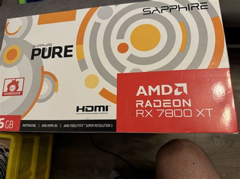 Placa Video Sapphire Pure Amd Radeon Rx 7800 Xt 16gb Gddr6 256bit