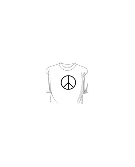 T Shirt Peace And Love Hippies