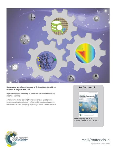 Pdf High Throughput Screening Of Bimetallic Catalysts Enabled By Machine Learning