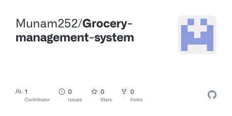 Github Munam252grocery Management System