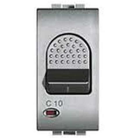 Interruttore Automatico Magnetotermico 1 Polo N 10A Serie Civili