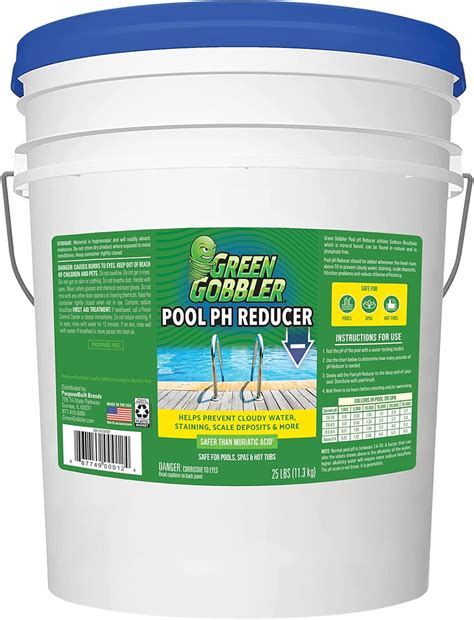 Ecoclean Solutions Green Gobbler Ph Down Pool And Hot Tub Spa Ph