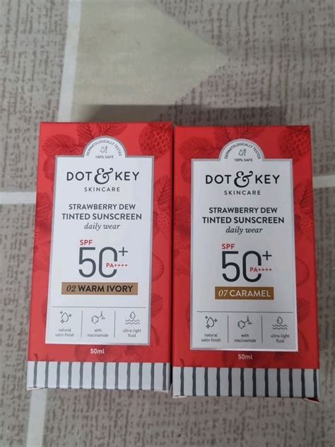 Sunscreen Dot And Key Tinted Sunscreen Freeup