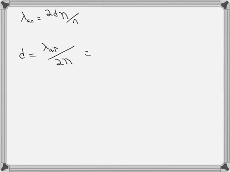 solved an interference filter is to be constructed for isolation of