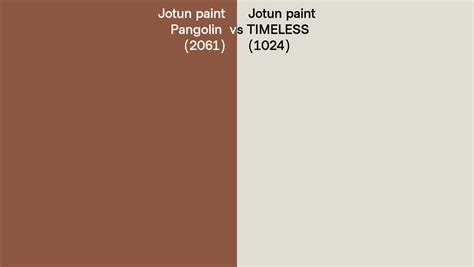 Jotun Paint Pangolin Vs Timeless Side By Side Comparison
