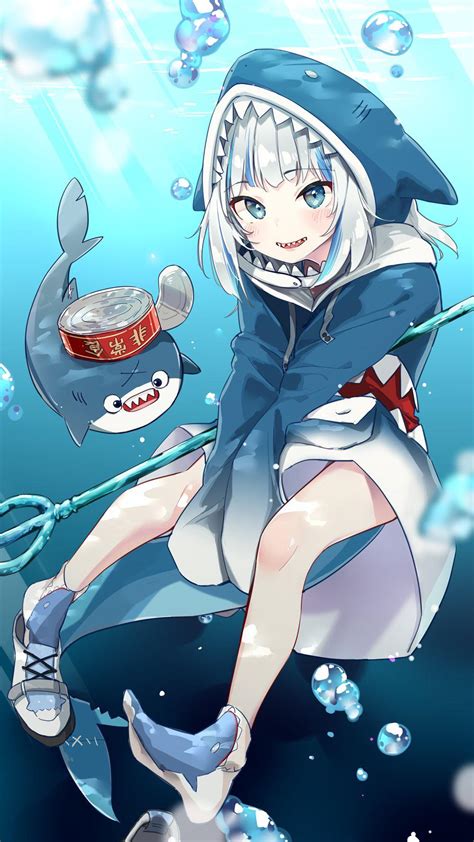 Shark Girl Original Rmassivefangs