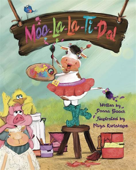 Moo La La Ti Da Donna Boock Red Headed Book Lover
