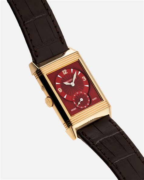 Jaeger Lecoultre Duoface Reverso Japan Edition Red 270 8 54 Watch S