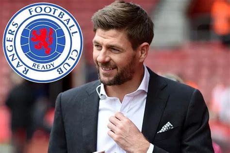 Steven Gerrard To Rangers New Gers Manager Pictured Arriving At Ibrox