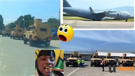 Avion Ameriken ateri ak blindé izo tou Mawon titanyen Bwa resi kale YouTube