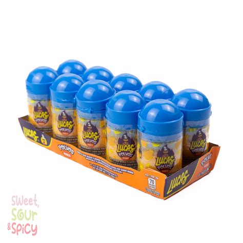 Lucas Polvos 10 Pieces Sweet Sour And Spicy