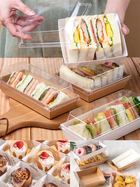 พร้อมส่ง ️ 50กล่อง กล่องเค้กสี่เหลี่ยม ฝาขนาดครึ่งปอนด์มีสีขาว น้ำตาล Ikoreashops Thaipick