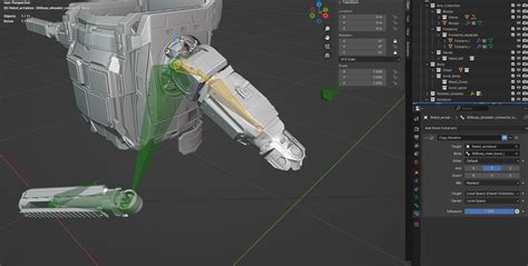 Bones Issues With Ik Rigging A Robotic Arm Inverse Kinematics With