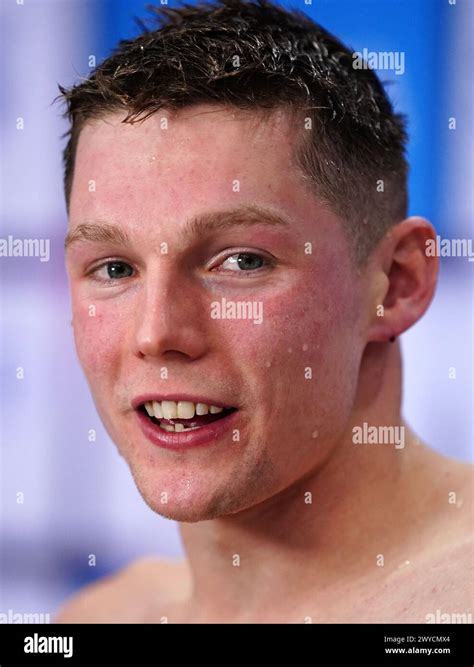 Duncan Scott After Winning The Mens 200m Im Final On Day Four Of The
