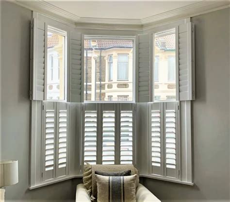 Bay Window Plantation Shutters MyDirectBlinds Au