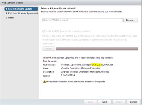 Upgrade Vmware Vrealize Operations Manager Vrops 62 Virtualization Howto