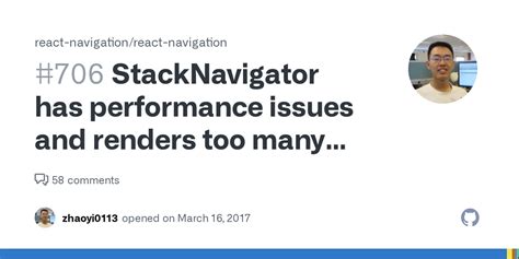 Stacknavigator Has Performance Issues And Renders Too Many Screens