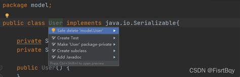 intellij idea如何自动生成serialversionuid idea自动生成serialversionuid csdn博客