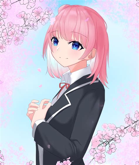 ビキイラストレーター目指して練習中 on Twitter RT Biki irasuto 由比ヶ浜由依 好きでした イラスト