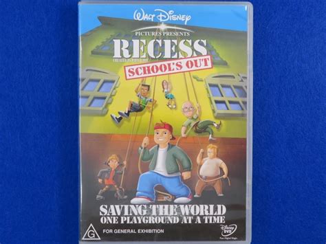 Walt Disney Recess Schools Out Dvd Region 4 Fast Postage £7