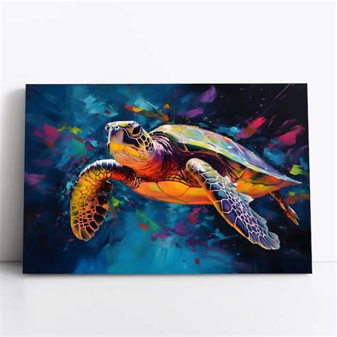 Sea Turtle Painting Etsy