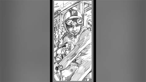뽀로로 손그림 Drawing Sketch Art Pencil 캐릭터 애니 인물화 드로잉 스케치 어린이 만화
