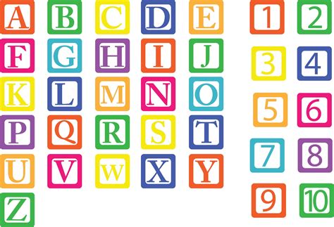 Building Blocks Svg File Block Alphabet Svg Files Building Blocks