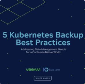 Kubernetes Backup Best Practices