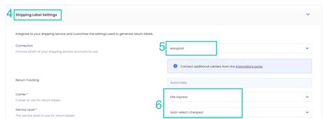 Integration With Easypost
