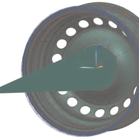 Finite Element Model For Static Cornering Fatigue Test Download Scientific Diagram