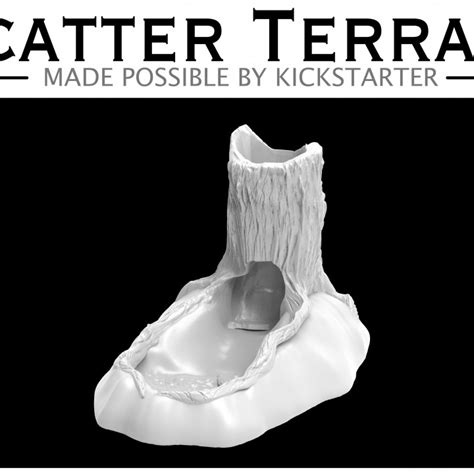 3d Printable Tree Dice Tower By Mia Kay