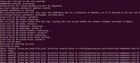 Nexcloud Swag Duckdns Landing On Swag Index Page · Issue 172