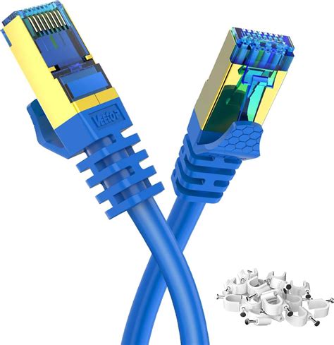 M CAT Ethernet Cable Veetop Gbps Mhz High Amazon Co Uk Electronics