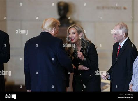 Kelly Lary Wife Of House Speaker Mike Johnson Laughs As President