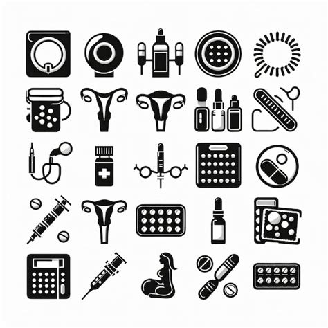 Visual Representation Of Contraceptive Methods Birth Control And