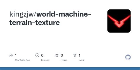 Github Kingzjw World Machine Terrain Texture